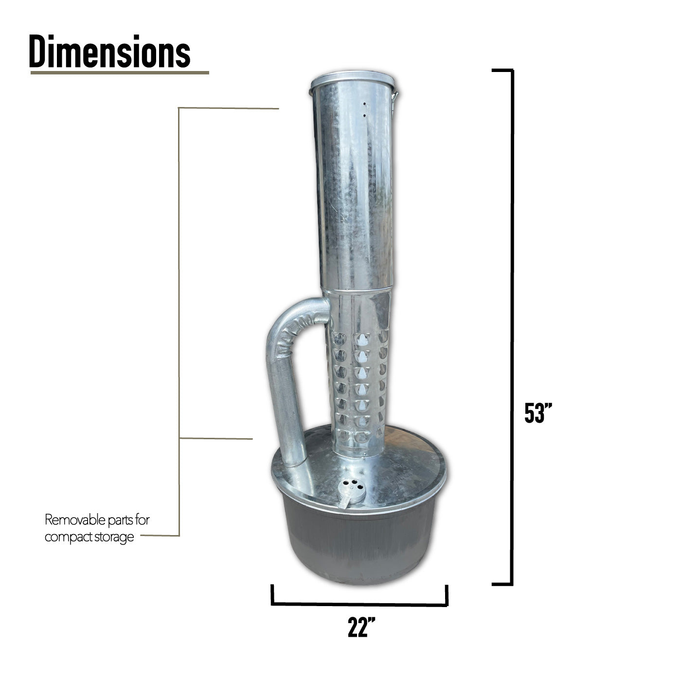 Smudge Pot Outdoor Gas and Oil Heater | Smudge Pot Express